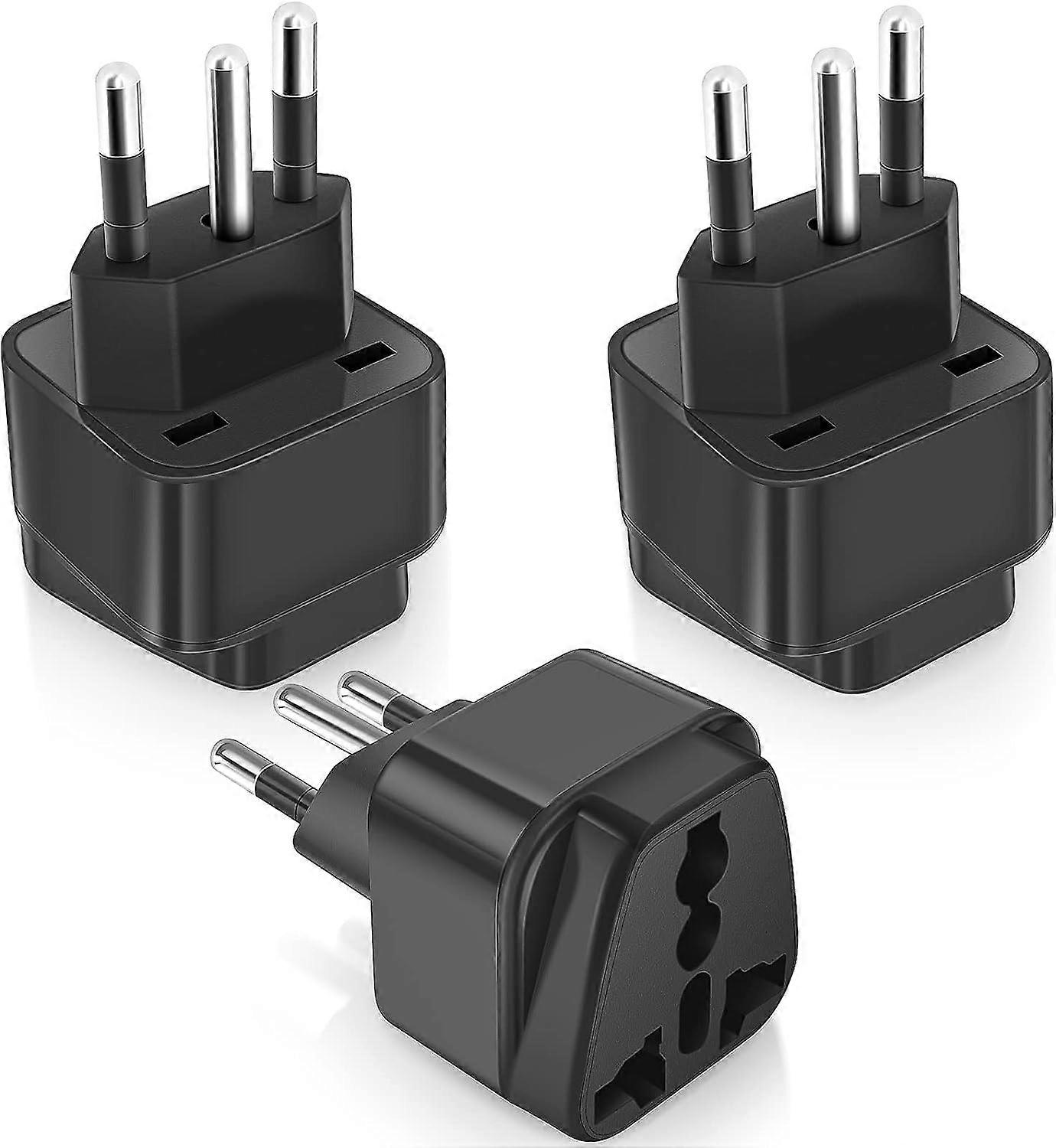 Pack EU/UK/US to Brazil Travel Adapter Brazil Adapter Type N Brazil ...