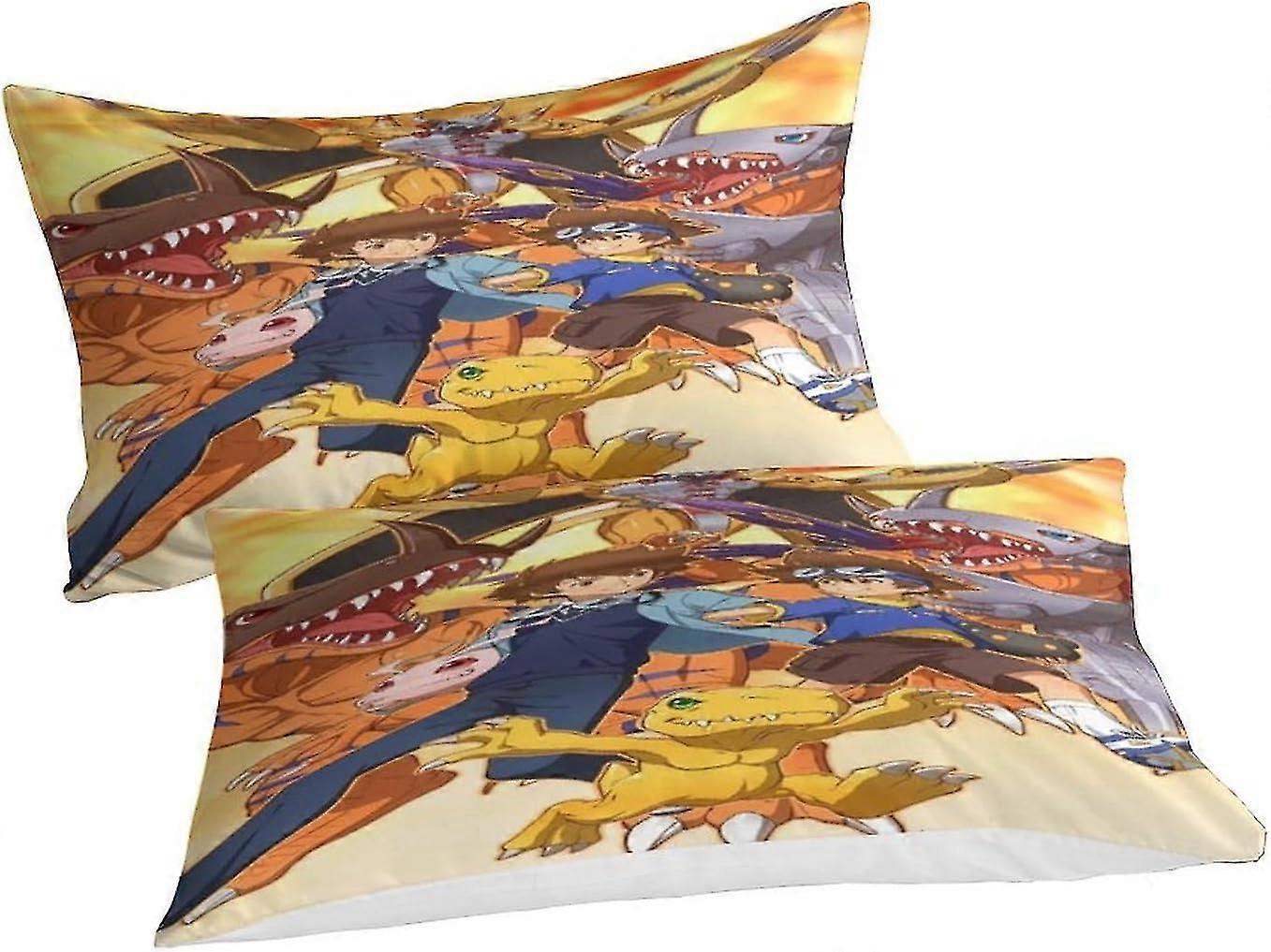 o3842 Bed Sheets Digimon 3D Print Duvet Cover Bedding,3 Pcs Set Anime ...