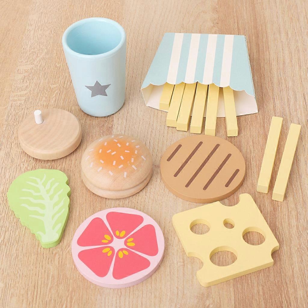 Pretend Play Food Set Toy Assortment Cooking Playset Accessories for ...