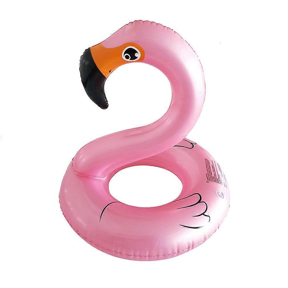 50cm Pink Flamingo Swimming Ring Inflatable Pool Ring for Kids | Fruugo UK