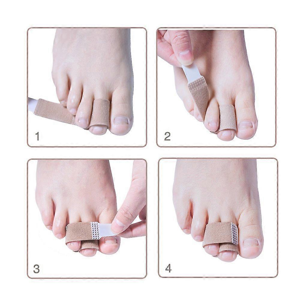 8Pcs Broken Toe Splint Broken Toe Splint,broken Toes Wraps, Toe Splint ...