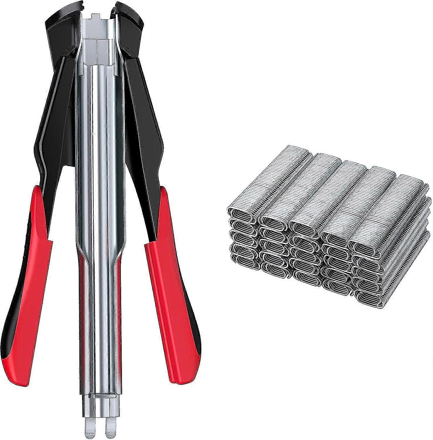 Automatic Wire Clip Circlip Plier Fence Stapler With 2500pcs Galvanized ...