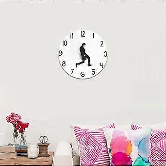 Ministry of Silly Walk Wall Clock Novelty Comedian Wall Watch Funny ...