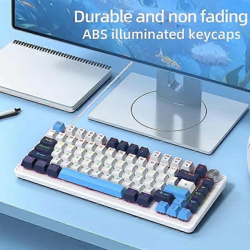 K82 Wired Nical Keyboard,75% Layout ,full Key Hot Swappable,cool ...