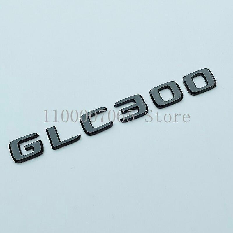 Glossy Black Letters GLC260 GLC300 GLC350 GLC220d GLC350e 4Matic Emblem ...