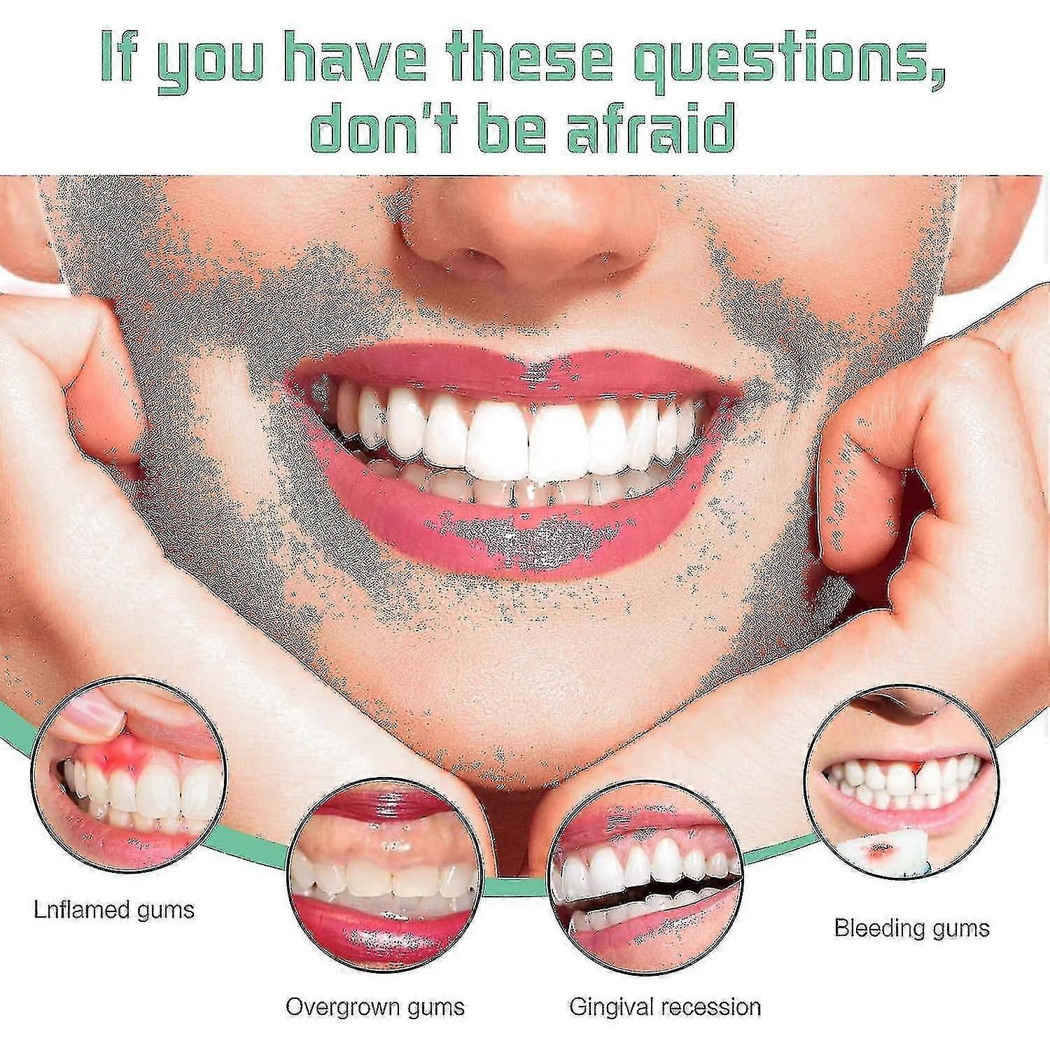 Gum Regrowth Drops, Natural Gum Restore Liquid Mouthwash, Gum Therapy ...