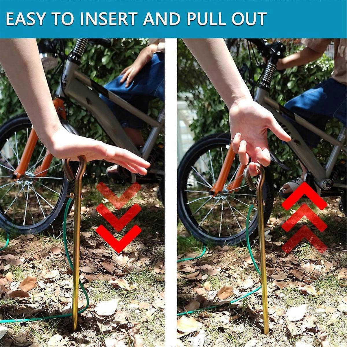 Portable Grounding Rod - Grounding Pin with Grounding Wire Lug Great ...