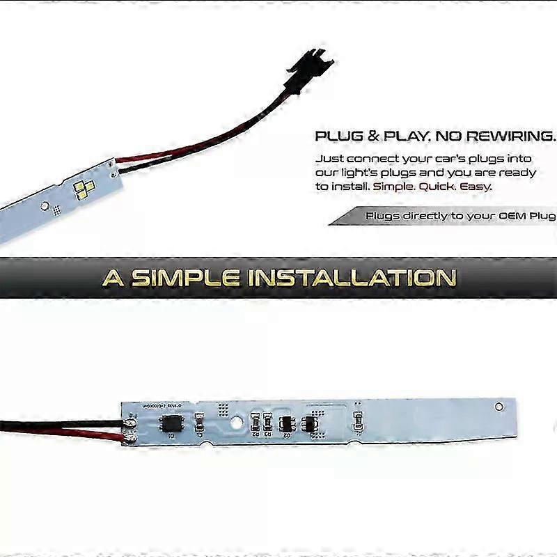 Applies To 9smd Led Eyelid Eyebrow Modules For 2008-2010 Bmw E60 Lci 5 ...