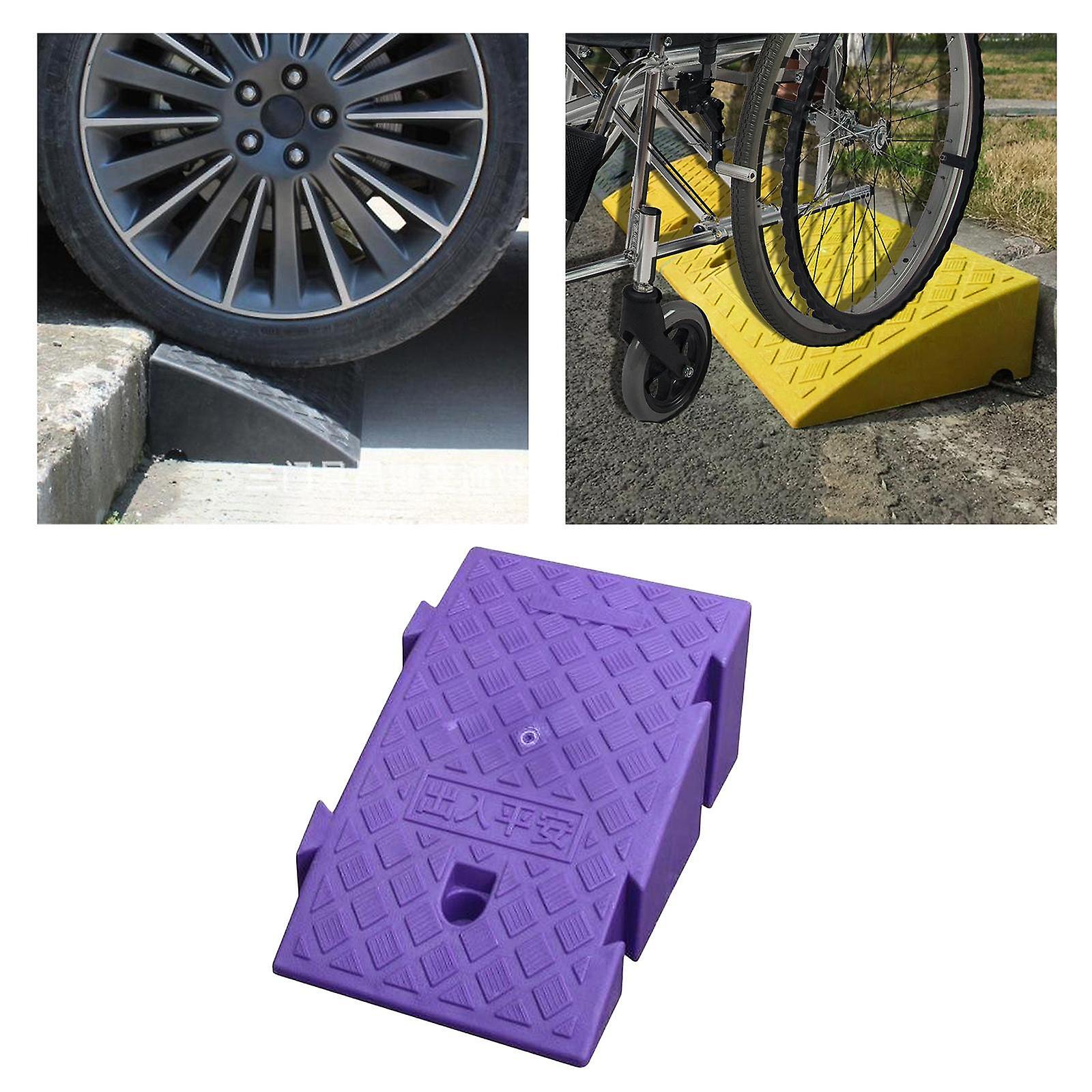 Portable Curb Ramp Wheelchair Threshold Ramp Kerb Ramp Non-slip | Fruugo CH
