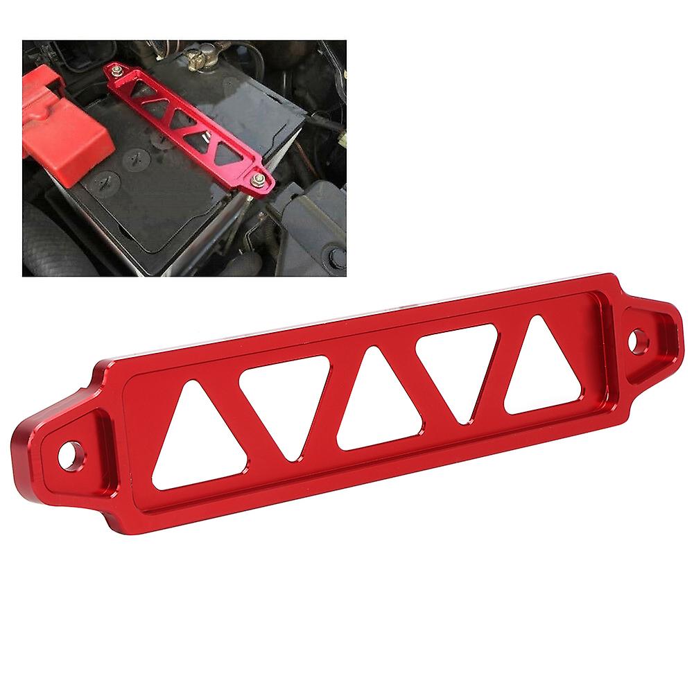 Universal Car Battery Tie Down Bracket Stabilizer - 217mm/8.5in Red ...