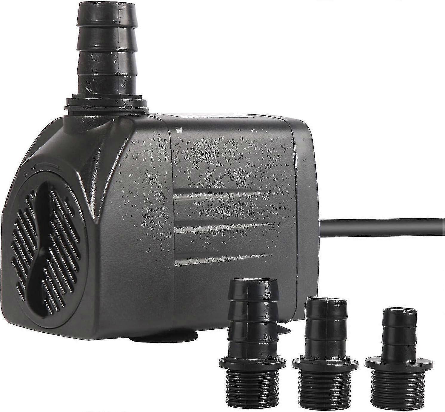 Submersible Pump, 1500L/H Aquarium Pump with Ultra-Quiet Design, 2m ...