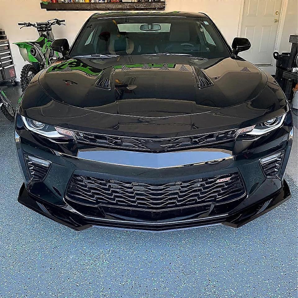 Car Front Bumper Lip For Camaro SS 2016-2022/Camaro LS LT RS 2019-2022 ...