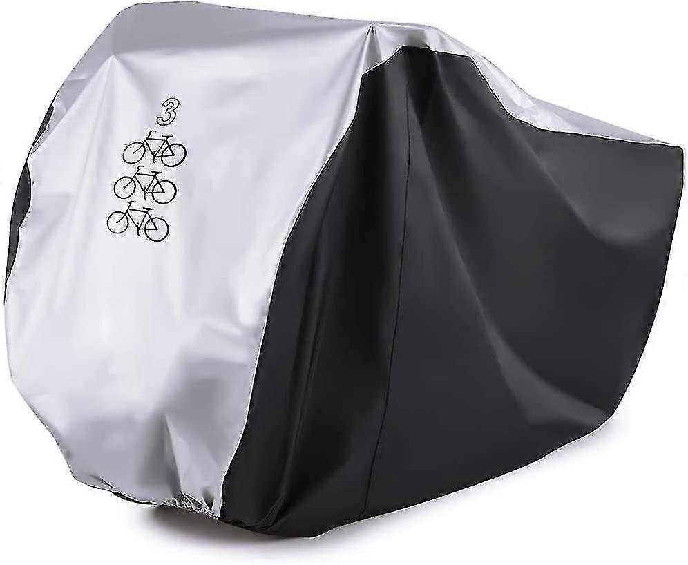 Bike Cover For 3 Bikes Cycle Bicycle Rain Cover Waterproof Bike Cover ...