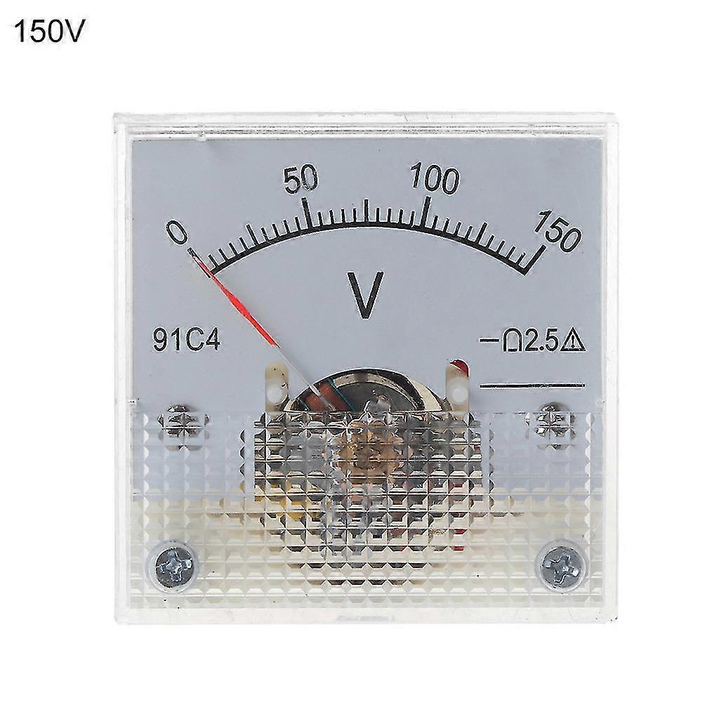 Analog Panel Volt Voltage Meter Voltmeter Gauge 3/5/10/15/20/30/50/100/150/250V | Fruugo UK