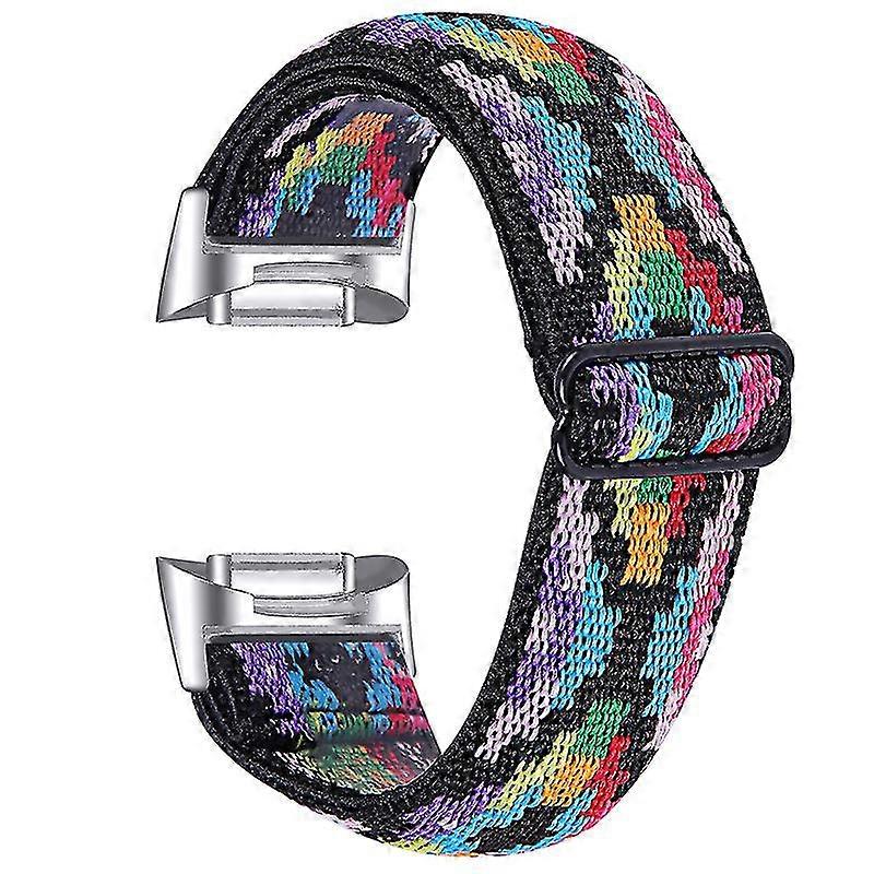 Elastic Nylon Band with Adjustable Buckle Braided Watch Strap for ...