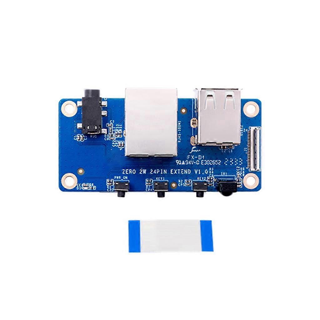 for Orange Pi Zero 2W Expansion Board USB 2.0 x 2 Audio Video Mic IR ...