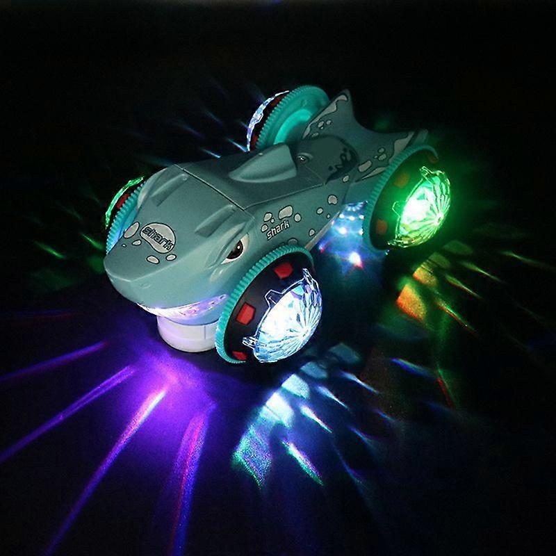 Double Sided Tumble 360 Degrees Rotating Electric Toy Car with ...