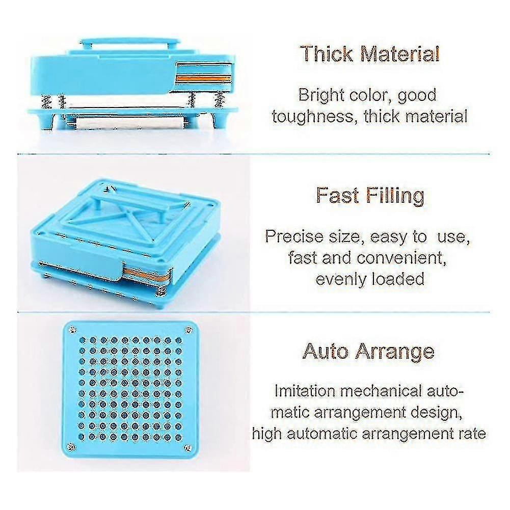 000 -100 Hole Abs Filling Plate/capsule Filling Device/filling Packag ...