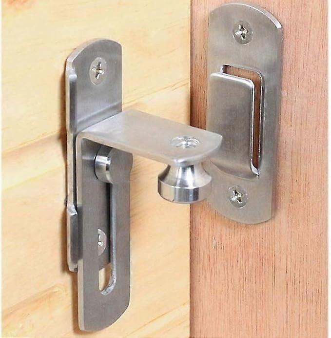 90 Degree Right Angle Door Latch Catch Bolt Sliding Latch Barrel Bolt ...