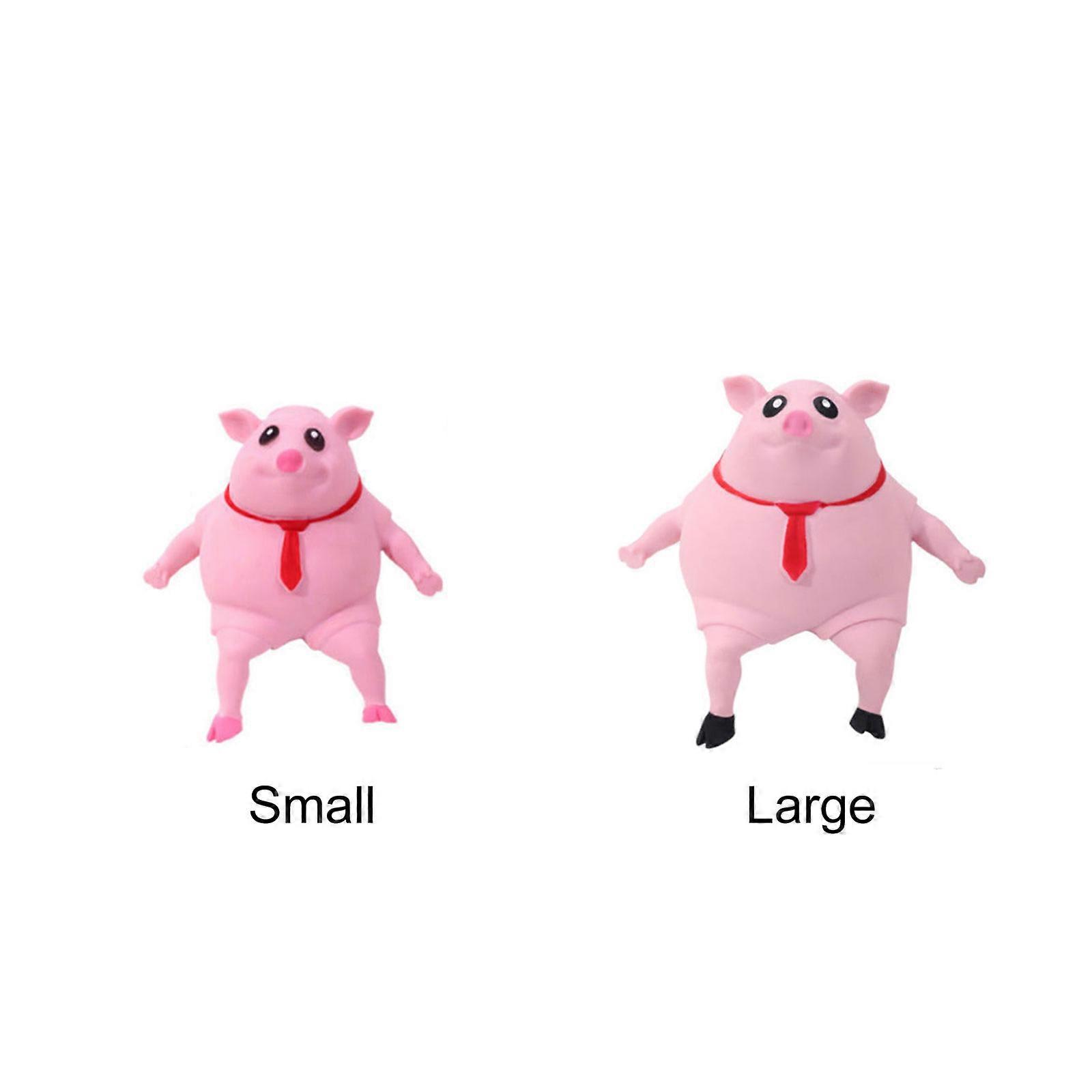 Pink Pig Decompress And Stretch Stress Pig Squeeze Piggy Stress Relief ...