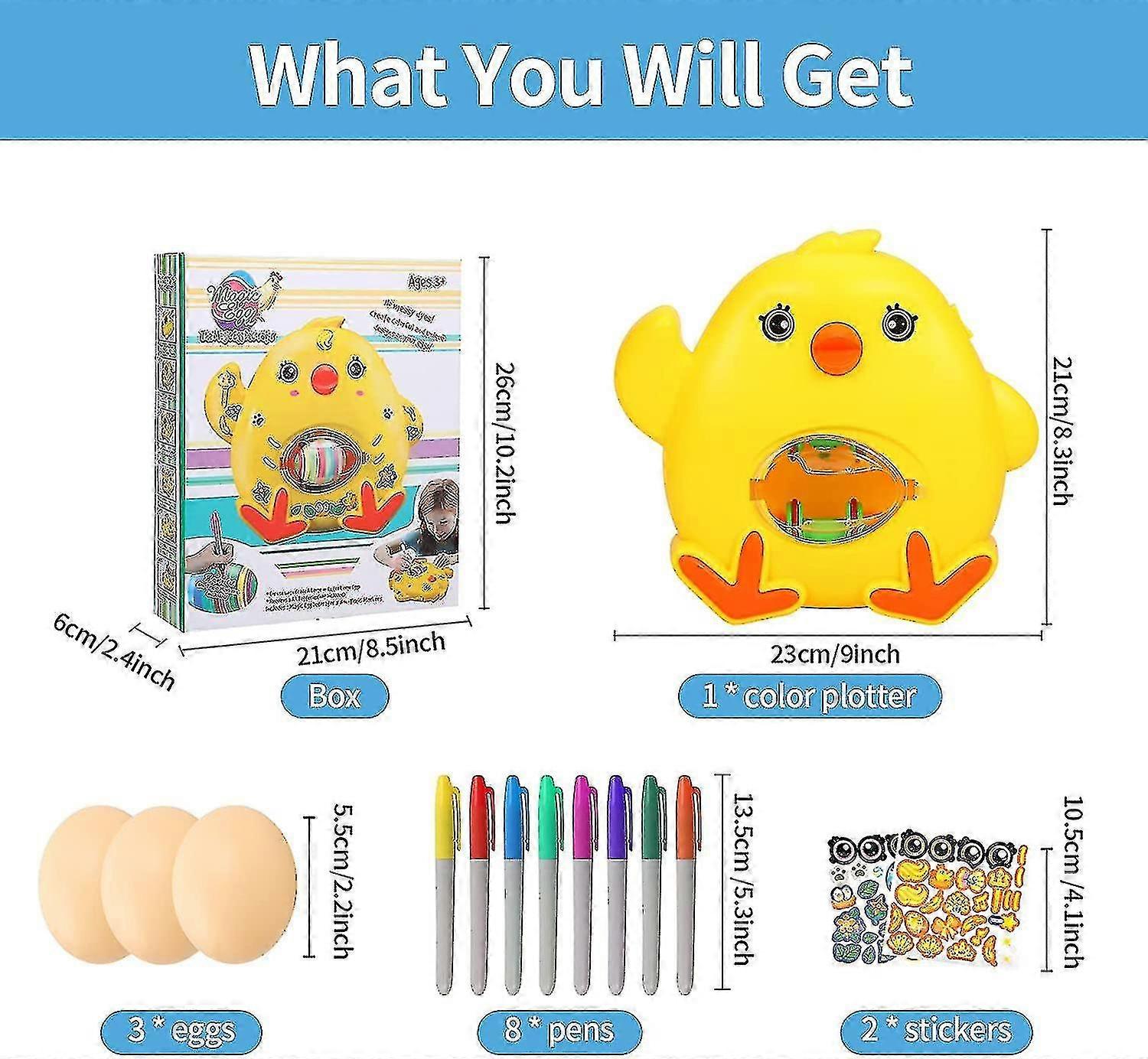 Easter Egg Machine, Easter Egg Decorator Kit, Diy Easter Egg Decorating ...