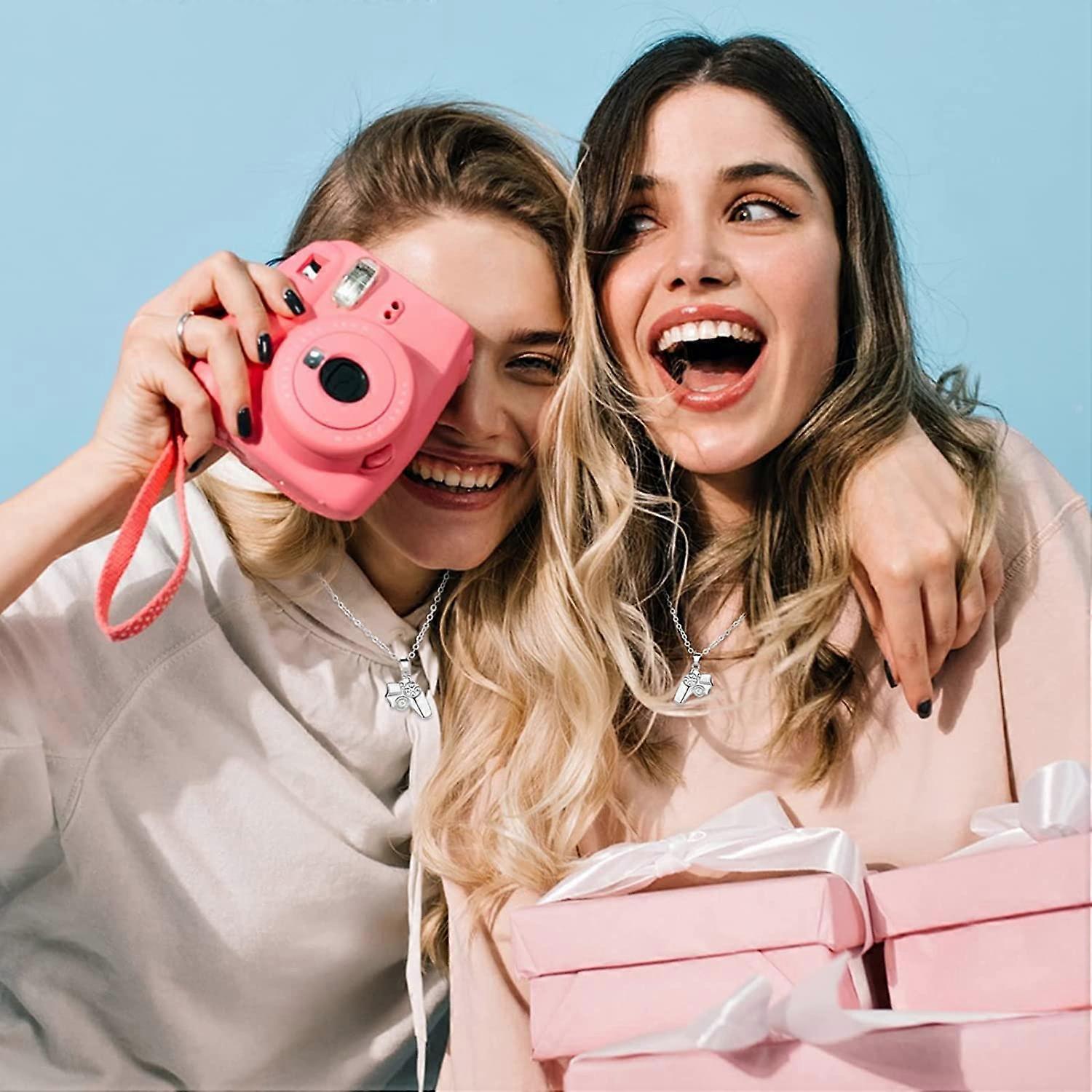 2 Pcs Friendship Necklaces for Best Friends Split Matching Game ...