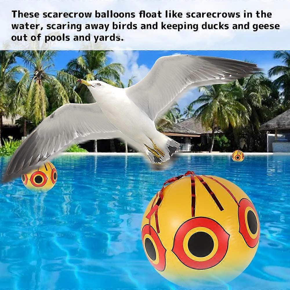 3Pcs Bird Repellent Balloon 34cm, Bird Repellent Balloons, Bird Scarer ...