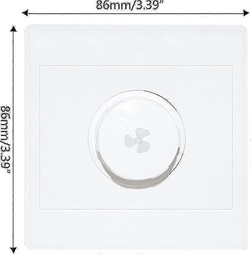 86 Type Ceiling Fan Adjustment Stepless Speed Controller Wall Switch ...