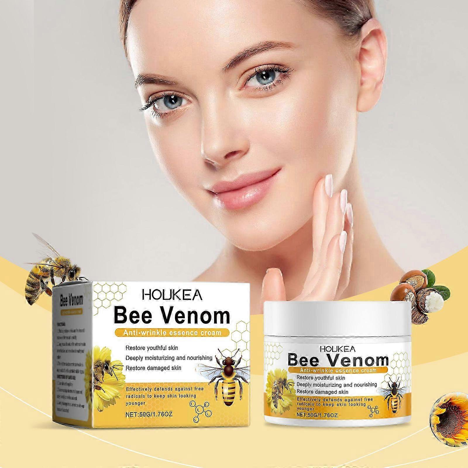 Bee Venom Anti-Wrinkle Cream, Bee Venom Cream for Face, Anti-Wrinkle ...