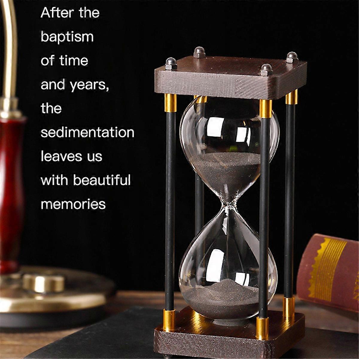 Luxury Retro Hourglass 30 Minutes - Elegant Hourglass for Office, Study ...