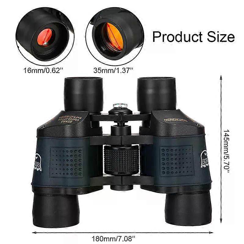 Camping Binoculars 60X60 Long Range 15000m HD High Power Telescope ...