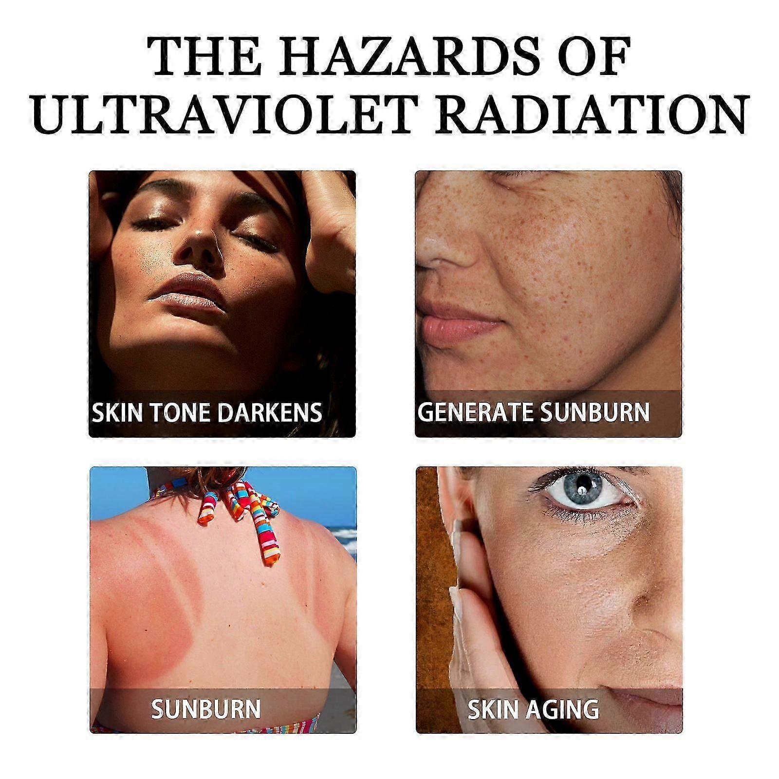 Sunscreen Spf 100, Face Sunscreen, Waterproof Spf 100 Moisturiser Non ...