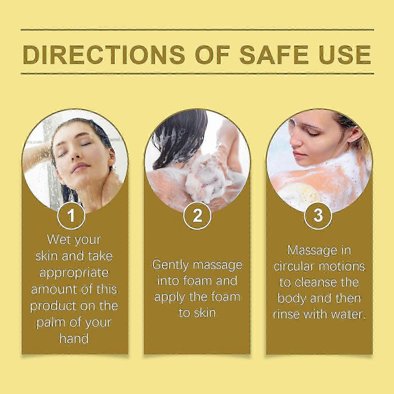 Ginger Shower Gel Cleans The Skin, Moisturizes The Skin And Tightens ...