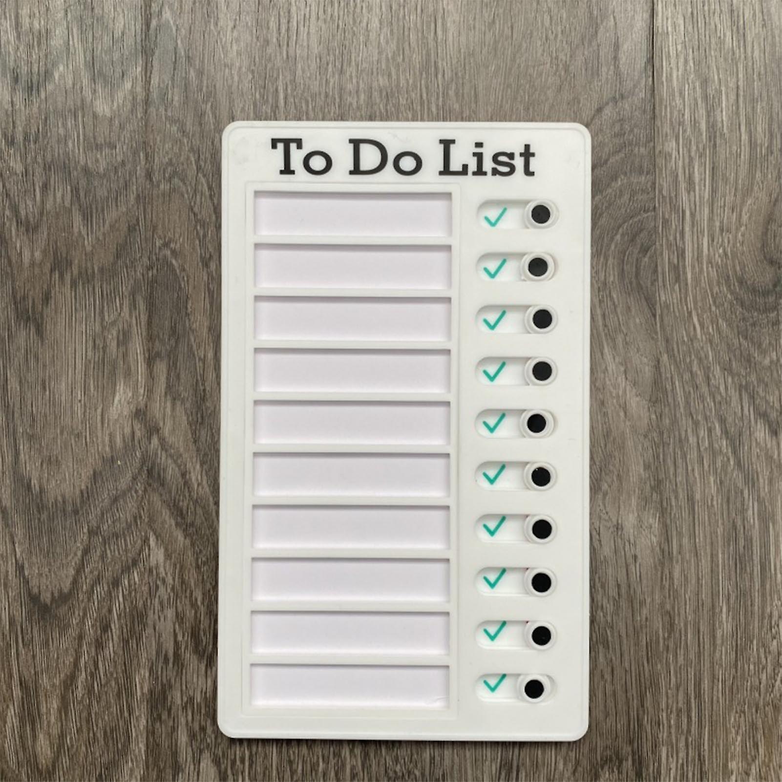 Chore Chart Checklist Board Planning Board Daily To Do List Planner ...