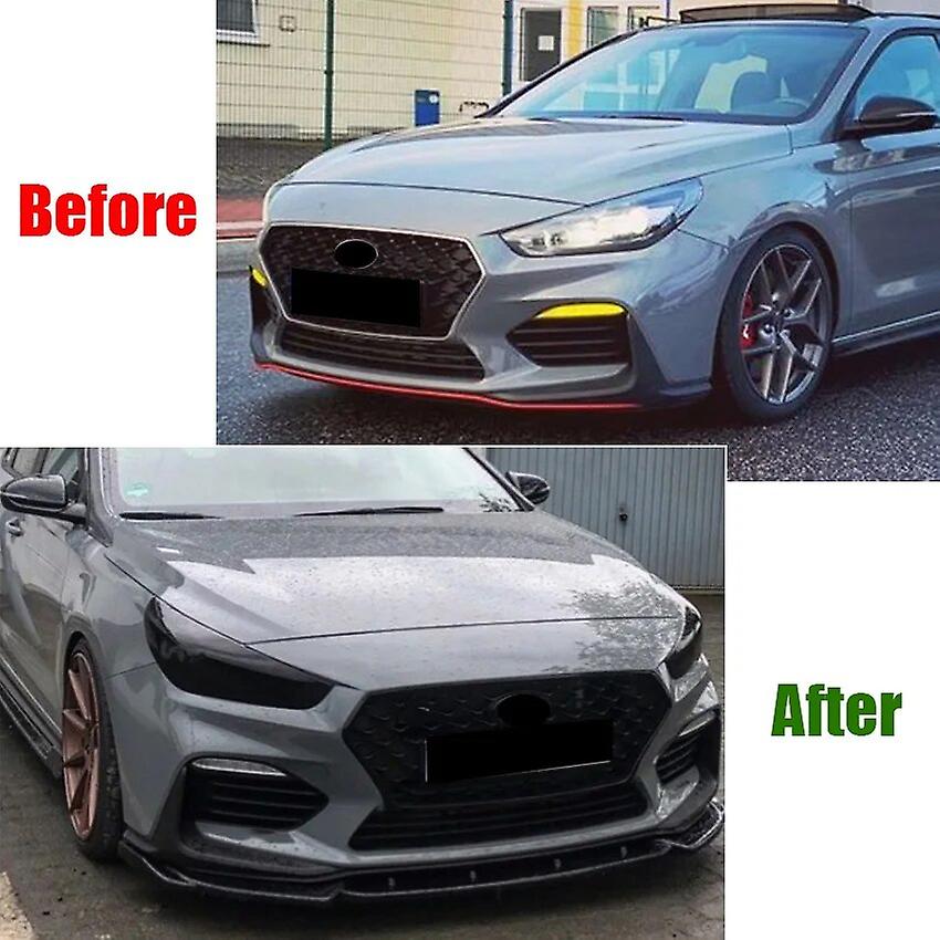 For Hyundai I30N MK3 MK35 2017-2020 Hatchback Front Bumper Spoiler ...