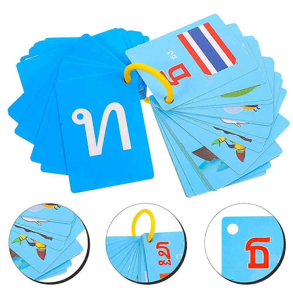 45Pcs Thai Vocabulary Builder Flash Cards Thai Language Flash Cards ...