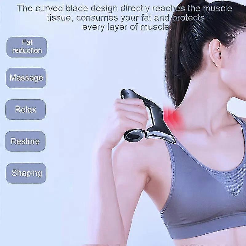 3 Levels Electric Guasha Scraper EMS Muscle Therapy Massager IASTM ...
