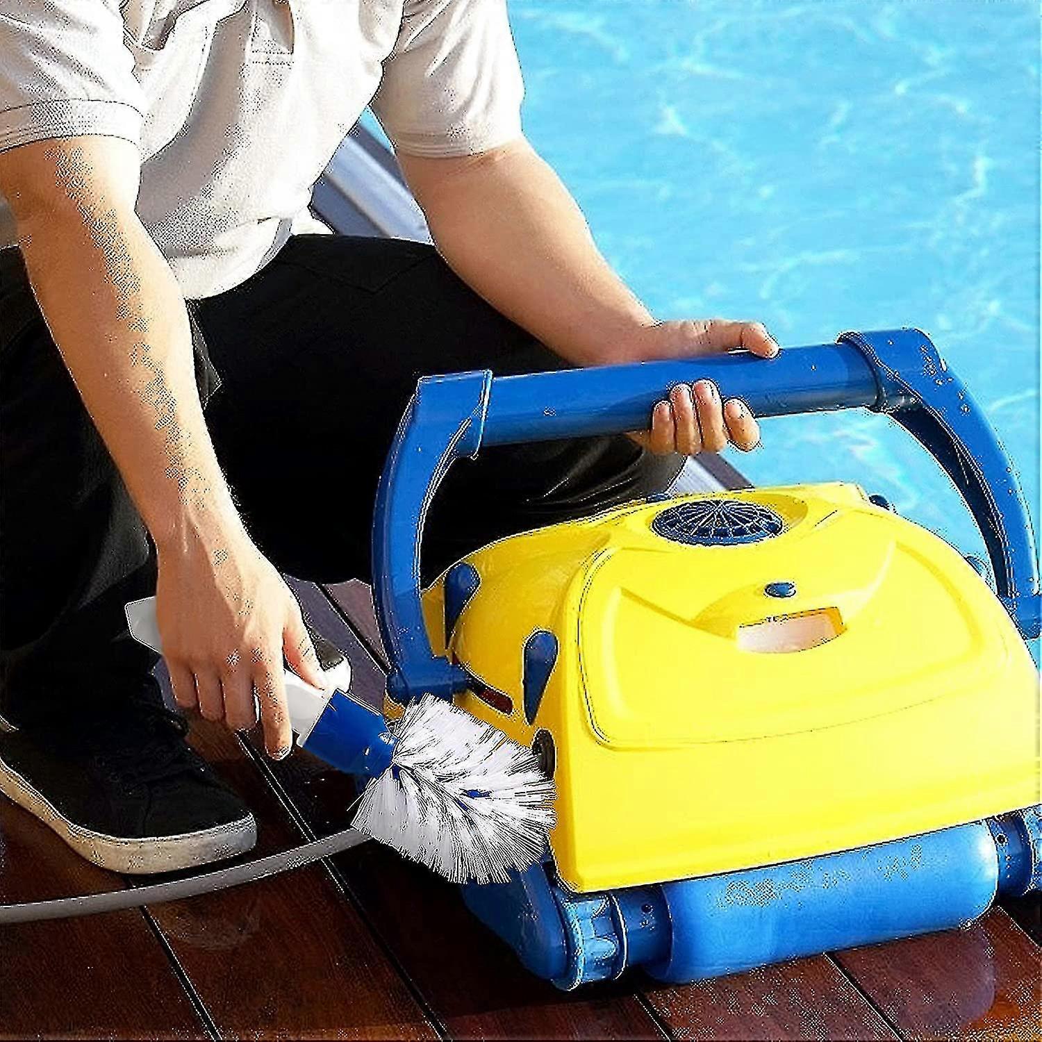 2pcs Swimming Pool Corner Brush- Pool Step & Corner Brush Head Pool ...