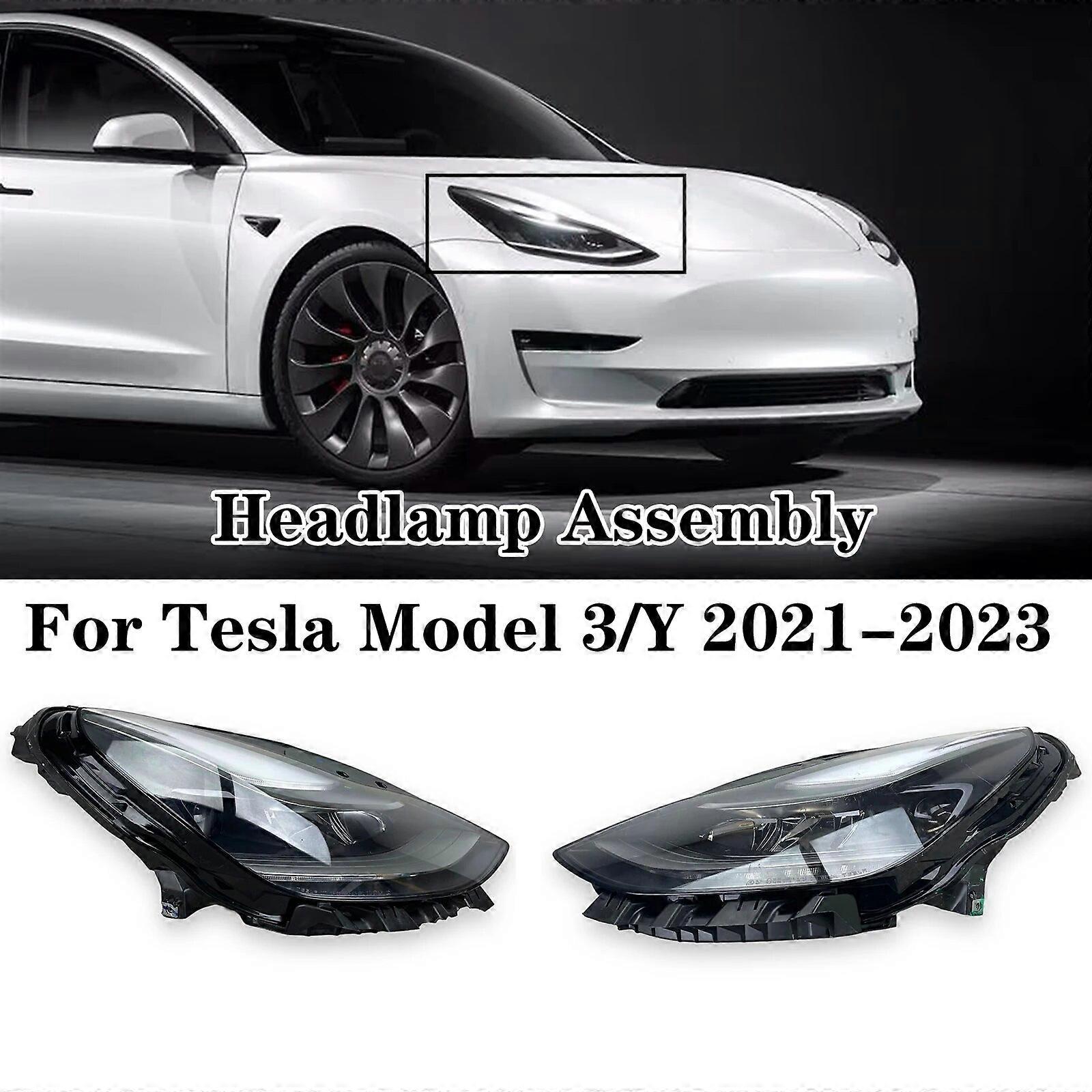 For 2022-2023 Tesla Model 3/Y New Car Headlamp Assembly Headlight Front ...