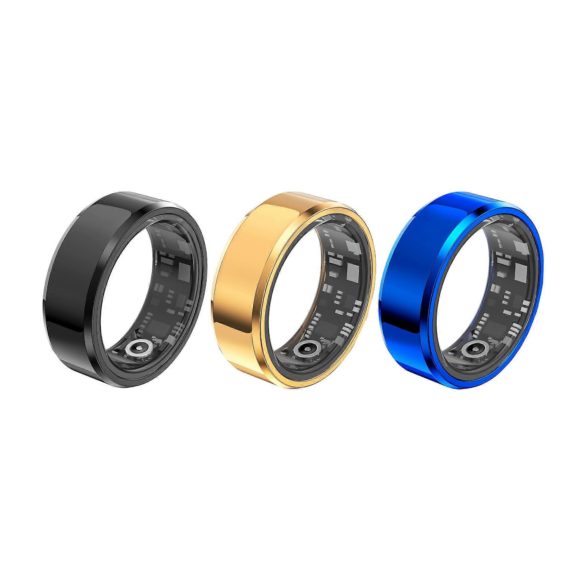 Smart Ring Health Tracker IP67 Waterproof Bluetooth Heart Rate Blood ...