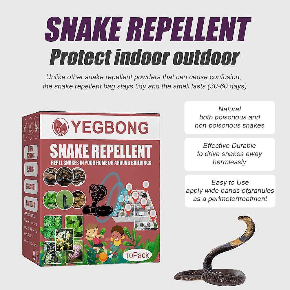 Snake Repellents Snake Repelling Bags Natural Herbs Packs For Poisonous ...