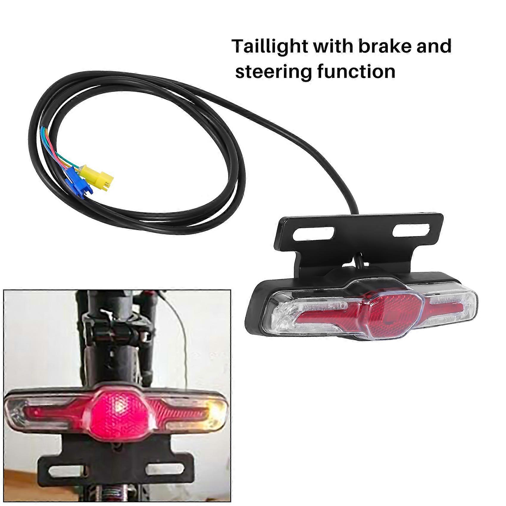 12V-80V 12W 300 Lumen LED Front Light with Built-In Horn 36V-60V 5W ...