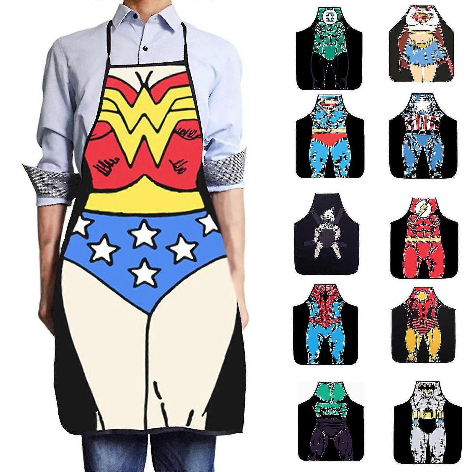 Adults Novelty Print Cooking Chef Apron Party Dinner Bbq Kitchen Bib ...