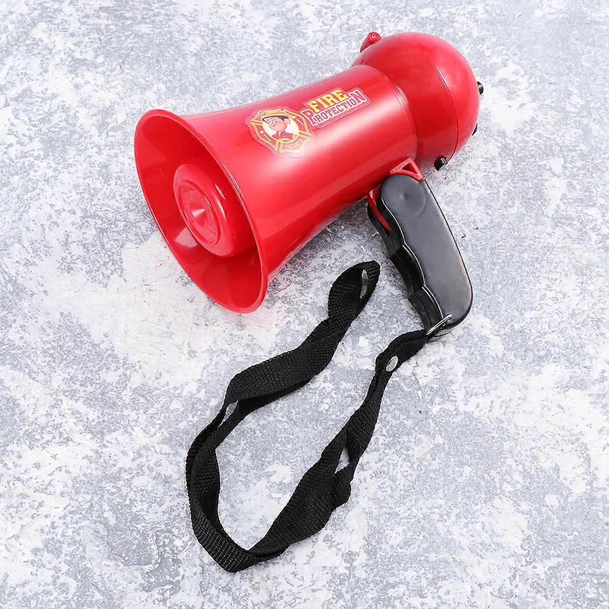 Portable Mini Megaphone Kids Fire Fighter's Megaphone Bullhorn with ...