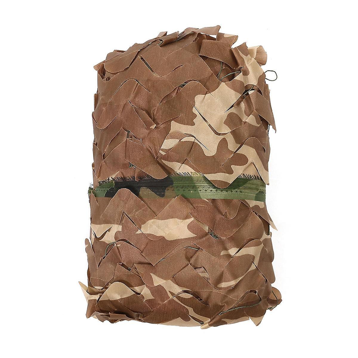 Outdoor camping woodland leaves desert camouflage net tactical double ...
