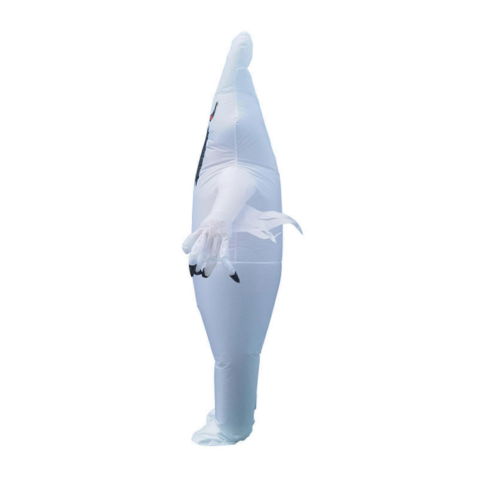 Halloween Costumes Adults Horror White Ghosts Inflatable Costume ...
