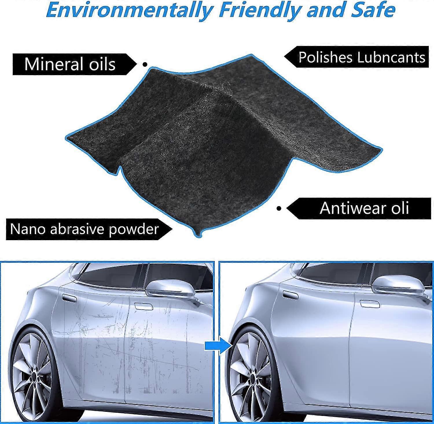 Nano Spark Cloth For Car Scratches,upgraded Nanosparkle Cloth,nano ...