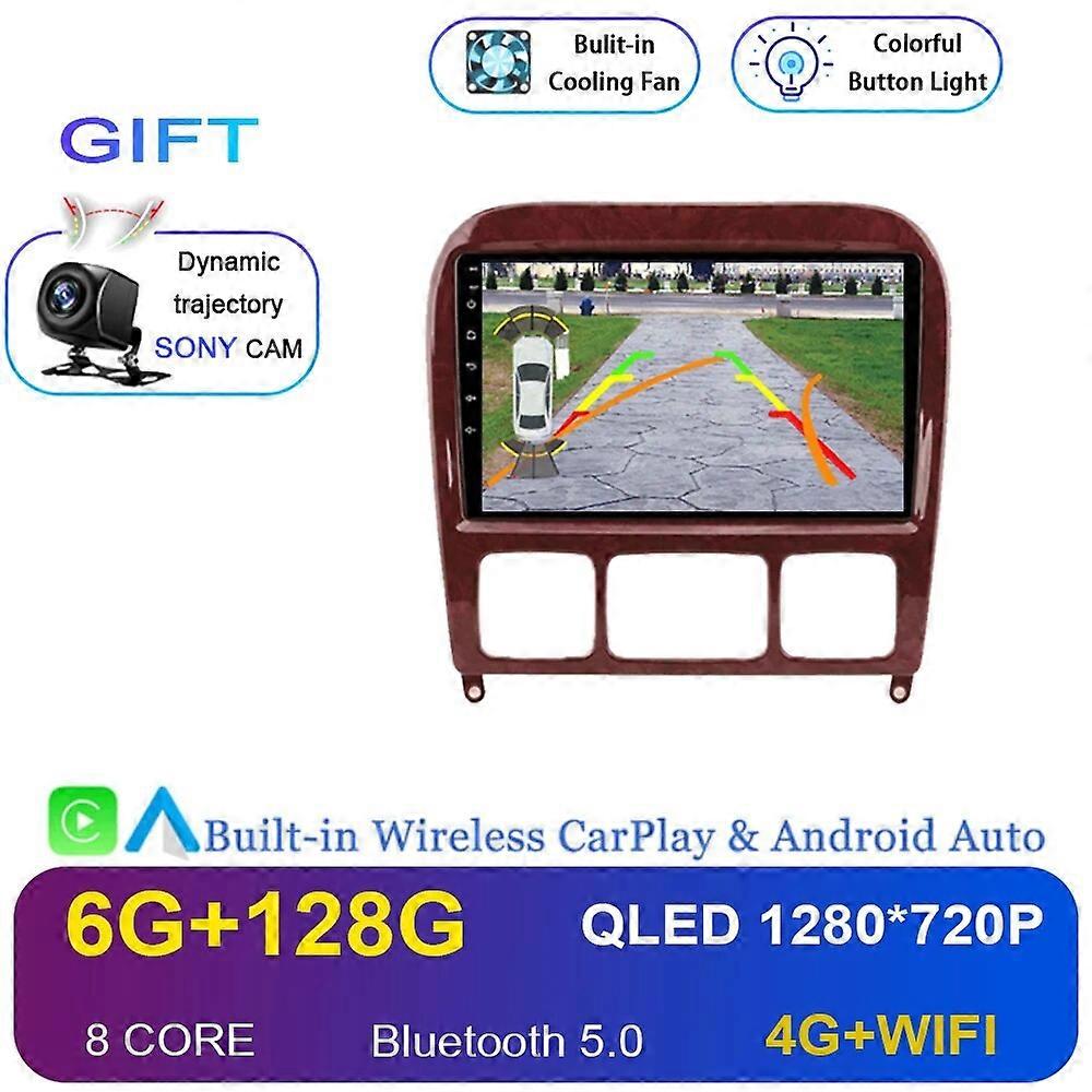 Android 13 CAR GPS Stereo Radio Multimedia Player For Mercedes Benz S ...