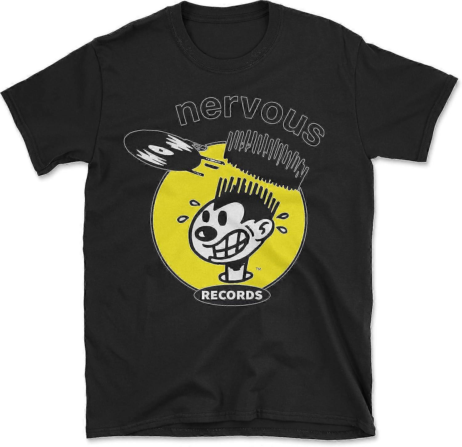 Nervous Records Logo House Hip Hop Vintage Replica T-shirtlogo ...