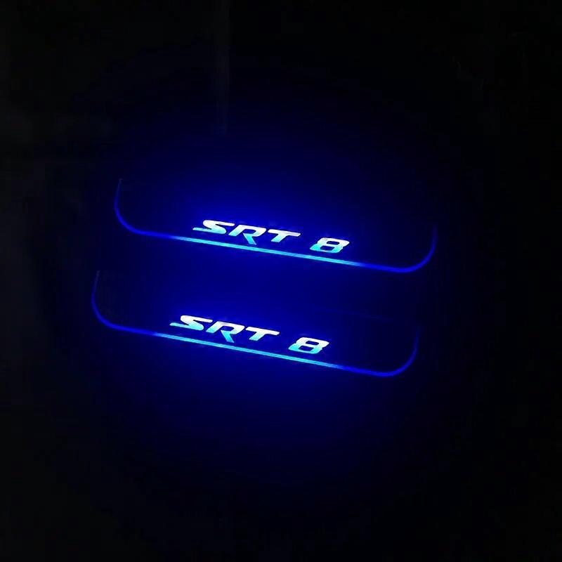 Trim Pedal LED Car Door Sill Scuff Plate Pathway Dynamic Streamer ...